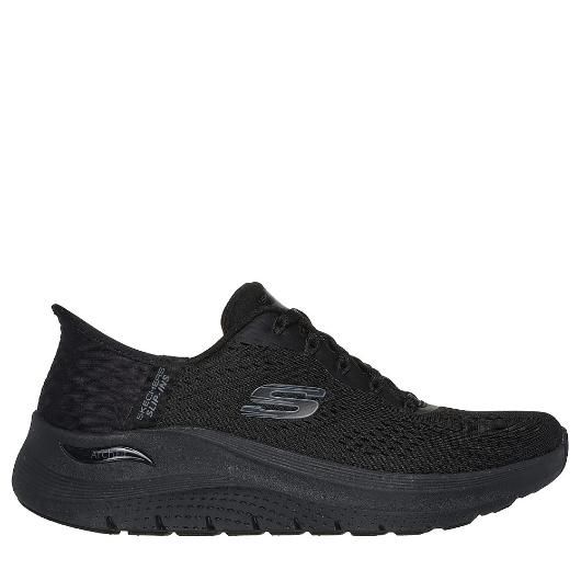 Skechers Arch Fit 2.0 Easy Chic Γυναικειο Παπουτσι Μαυρο 150066-BBK ...