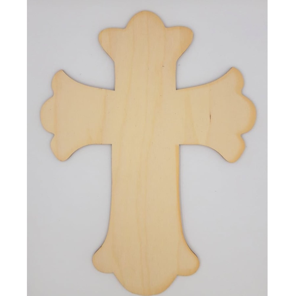 Ξύλινος σταυρός διακοσμητικός 28cm X 21cm