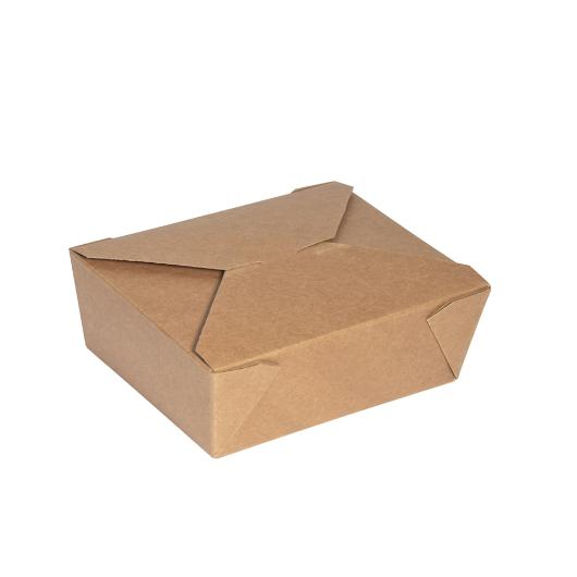 ΚΟΥΤΙ ΦΑΓΗΤΟΥ KRAFT DELI #8 ΚΑΦΕ (1400ml) 15,0x12x6,5cm 60ΤΕΜ